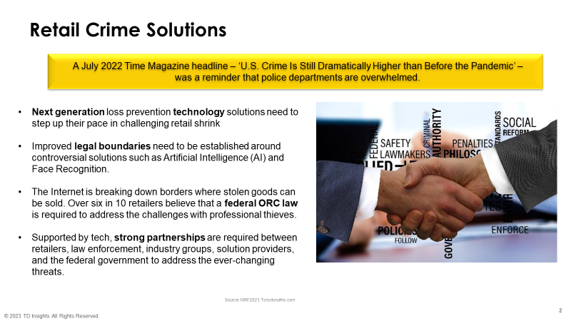 We Can and Need to Solve the Problem of Retail Shrink