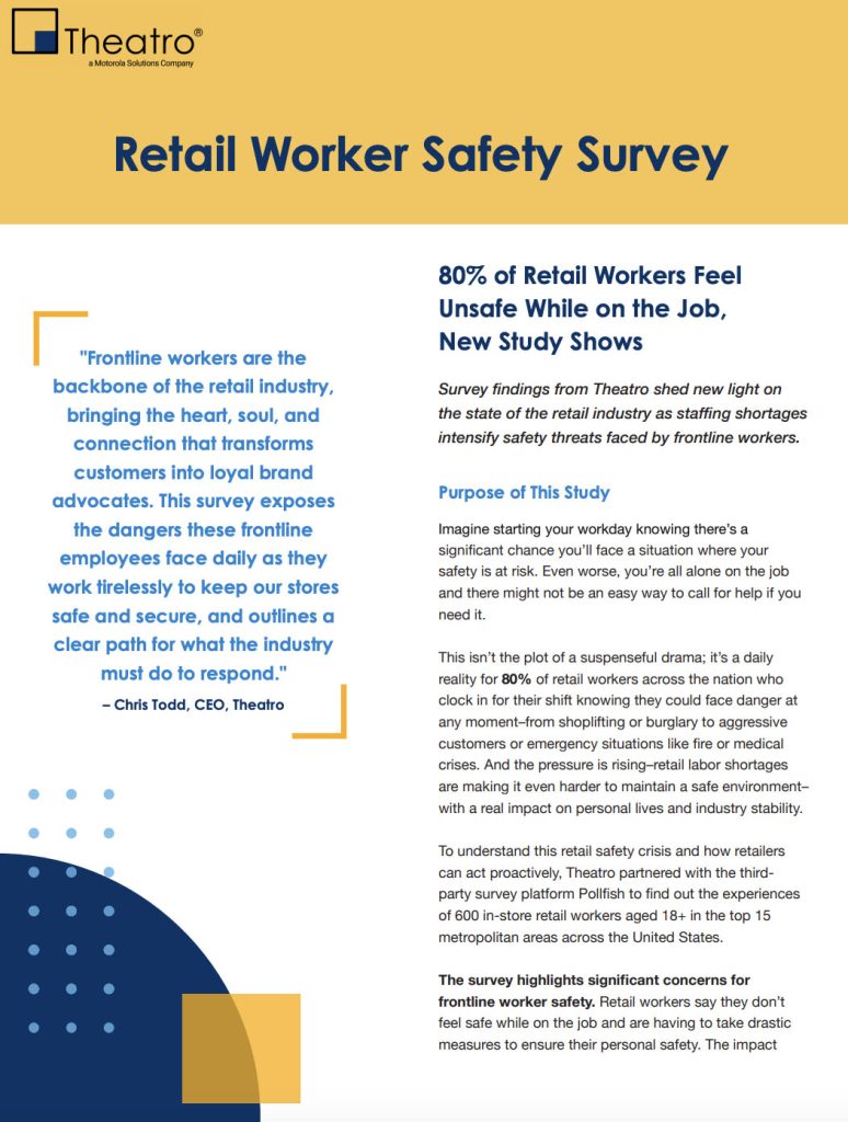 WHITEPAPER: Retail Worker Safety Survey